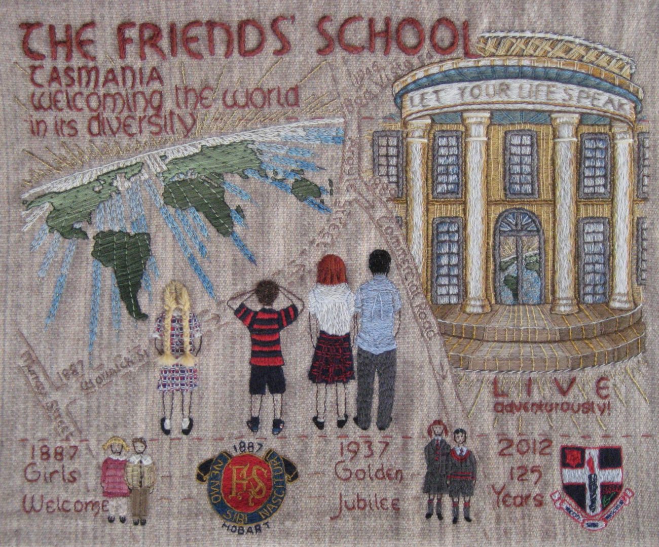 The Friends' School Tapestry Story of Quakerism in Australia - The ...