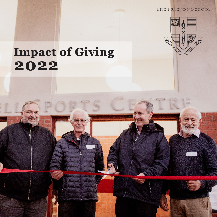 Impact of Giving Report 2022 - The Friends' School