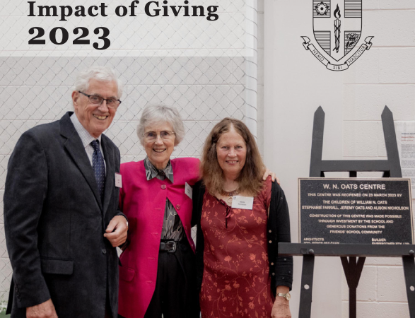 Impact of Giving Report 2023 - The Friends' School
