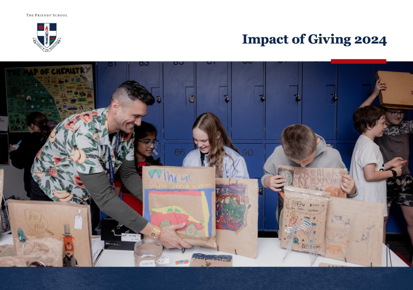 Impact of Giving Report 2024 - The Friends' School